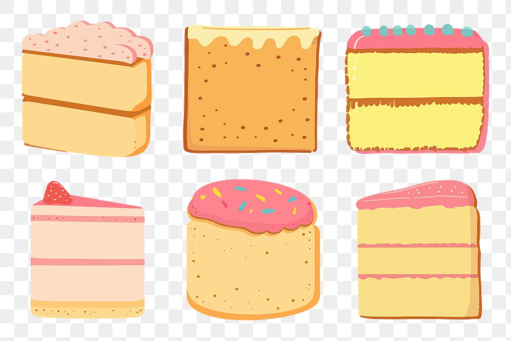 PNG Cute cake sticky notes | Free PNG - rawpixel