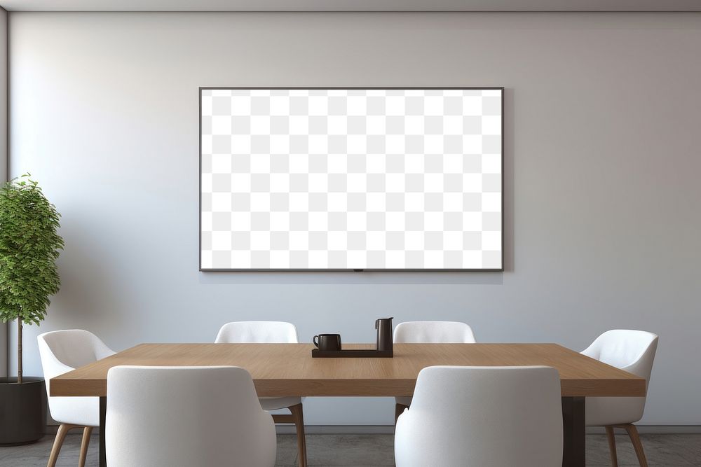 PNG Modern conference room TV | Free PNG - rawpixel