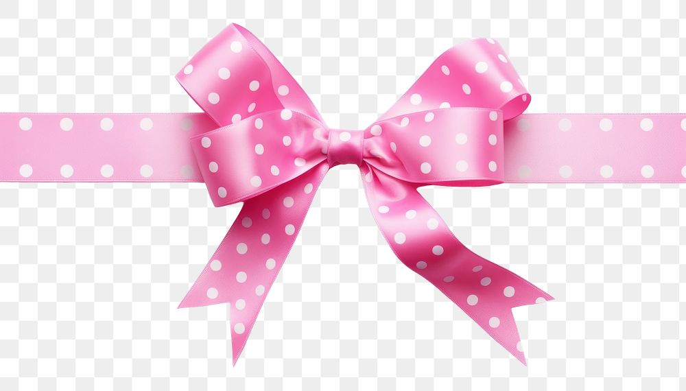 PNG Pink polka dot ribbon | Free PNG - rawpixel