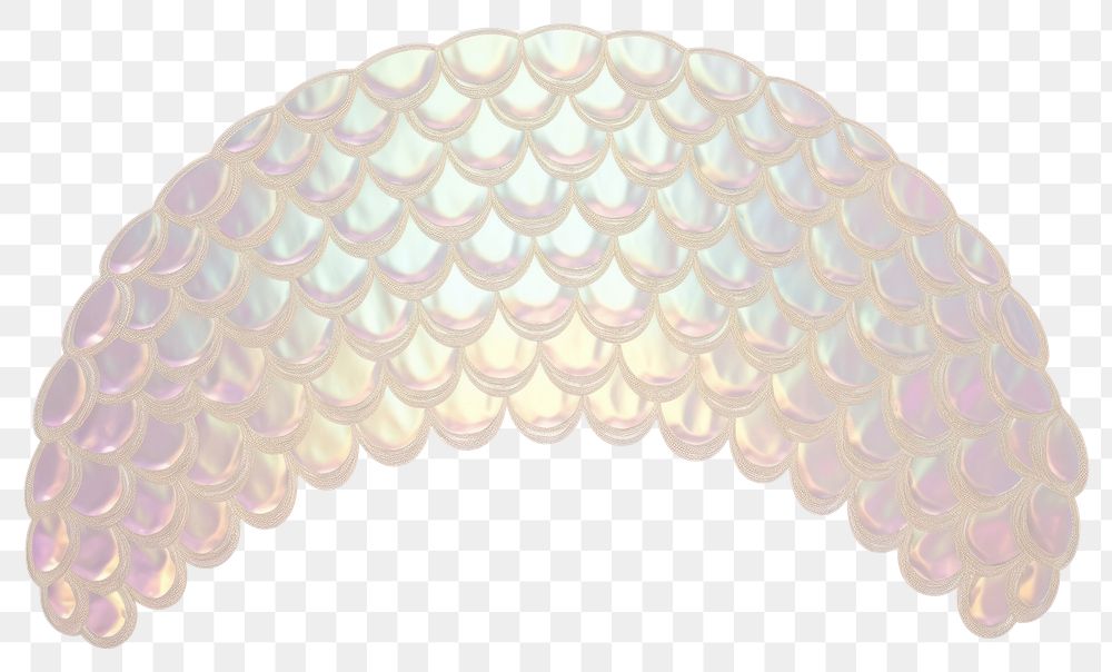 PNG Iridescent scalloped shell pattern | Free PNG - rawpixel