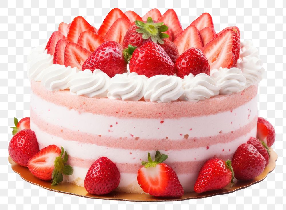 PNG Birthday stawberry cake strawberry | Free PNG - rawpixel