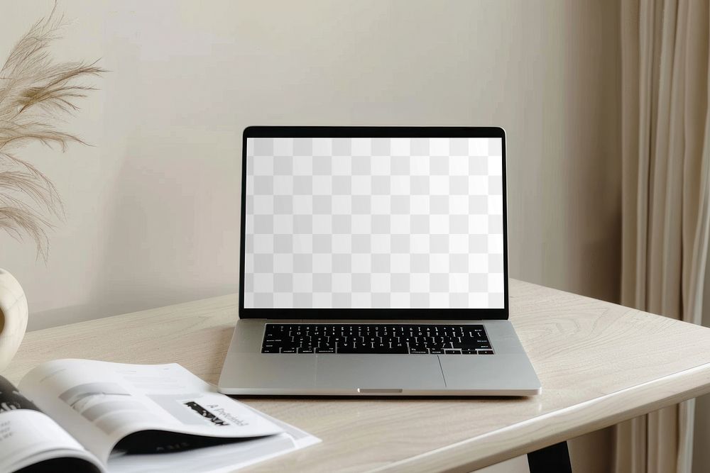 PNG laptop screen mockup, transparent | Premium PNG - rawpixel