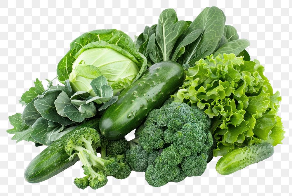 PNG Fresh green vegetables assortment | Free PNG - rawpixel