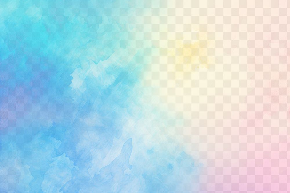 Vibrant watercolor gradient png paint | Free PNG - rawpixel