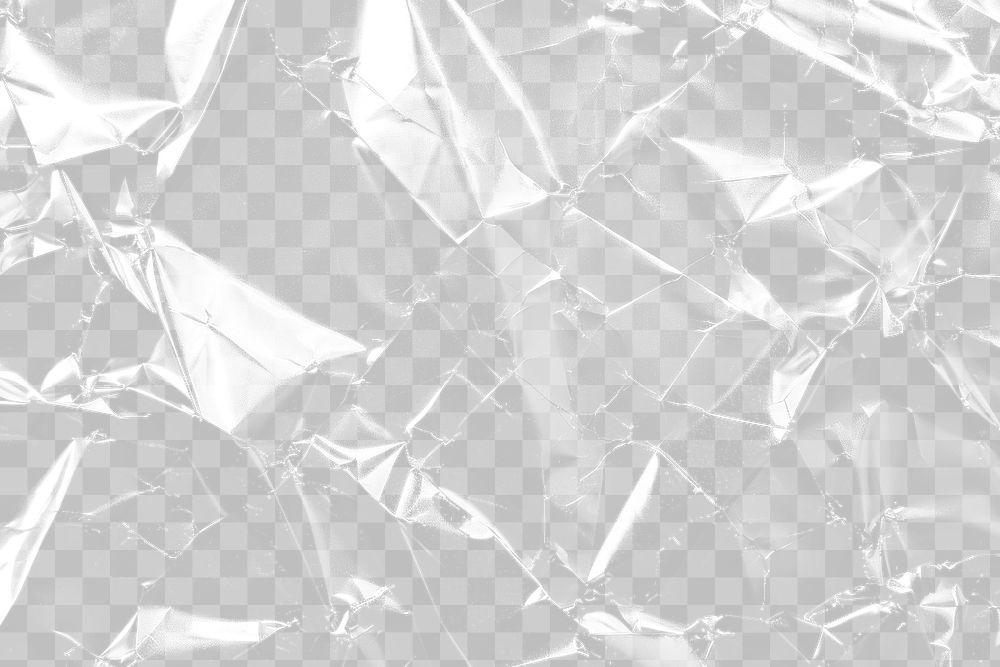 Crinkled metallic foil png texture | Free PNG - rawpixel