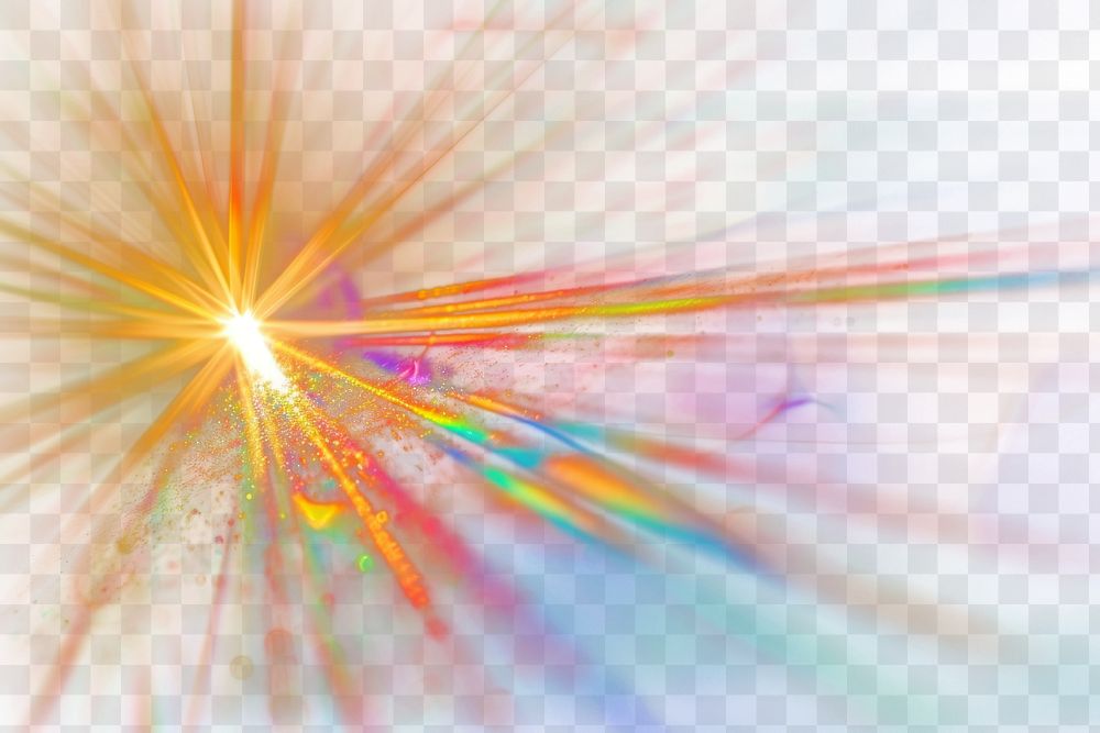 Vibrant abstract burst png light | Free PNG - rawpixel