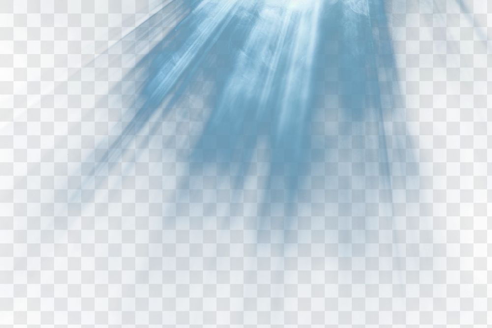 Ethereal blue rays png light | Free PNG - rawpixel