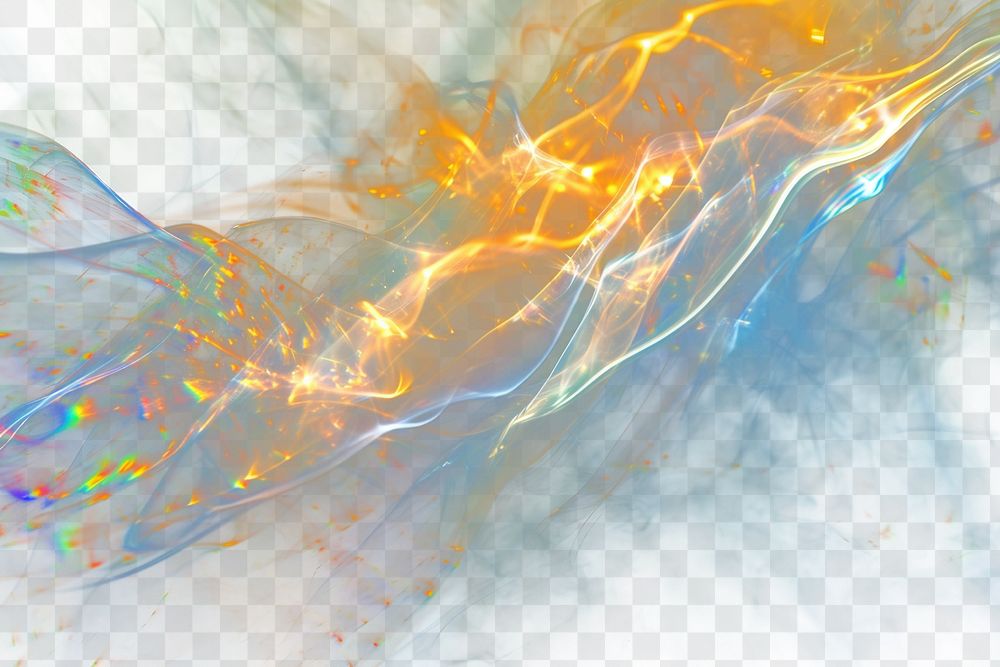 Vibrant abstract waves png light | Free PNG - rawpixel