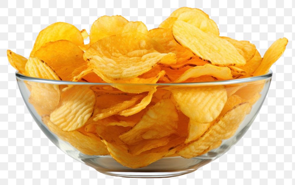 PNG Crisps bowl snack food. | Free PNG - rawpixel