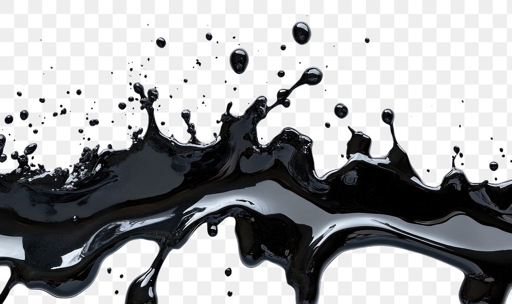Black splash border line background | Free PNG - rawpixel