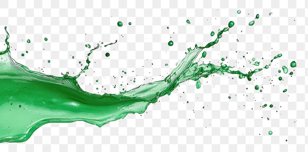 Green splash border line background | Free PNG - rawpixel