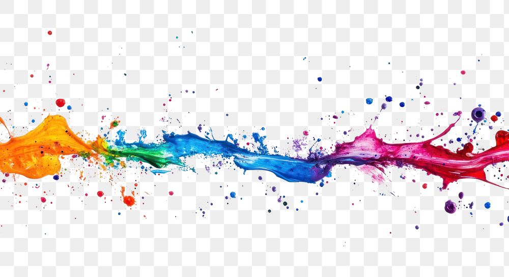 Spray paint splash border background | Free PNG - rawpixel