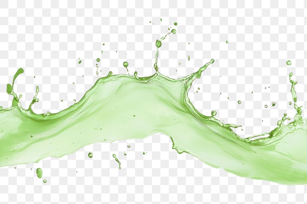 Green splash border line abstract | Free PNG - rawpixel