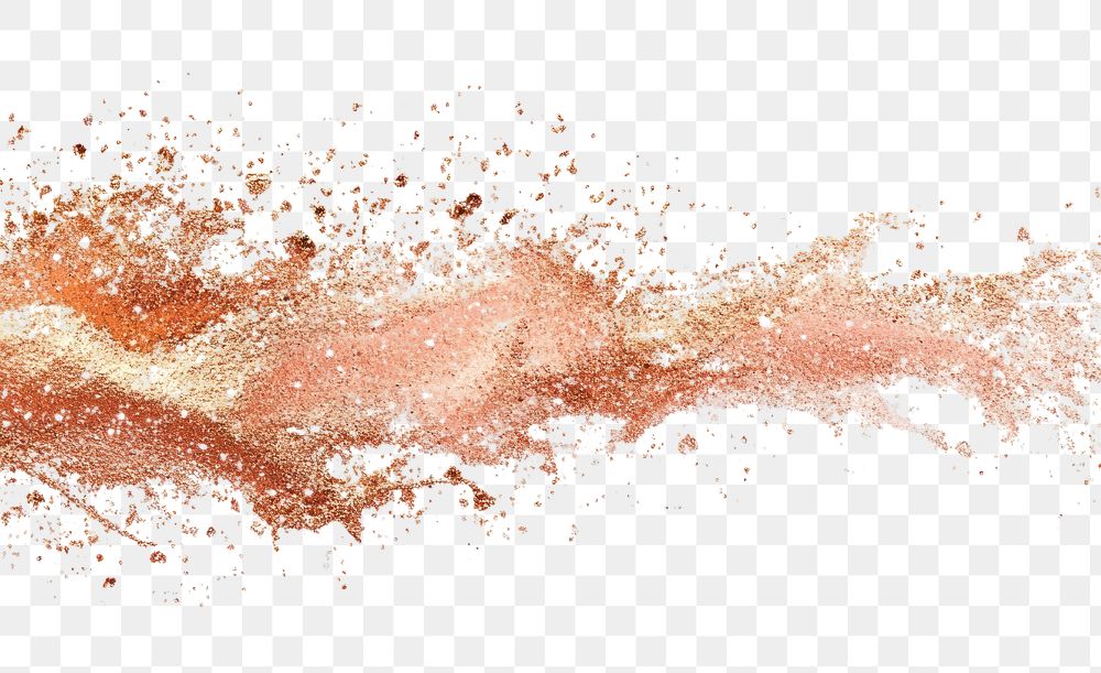 Rose gold splash border background | Premium PNG - rawpixel