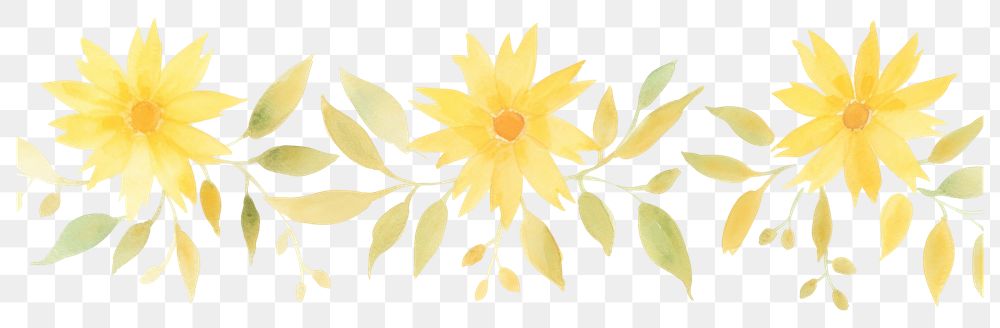 Sunflower Divider Images | Free Photos, PNG Stickers, Wallpapers ...
