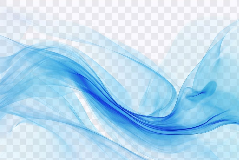 Abstract blue flowing wave png | Free PNG - rawpixel