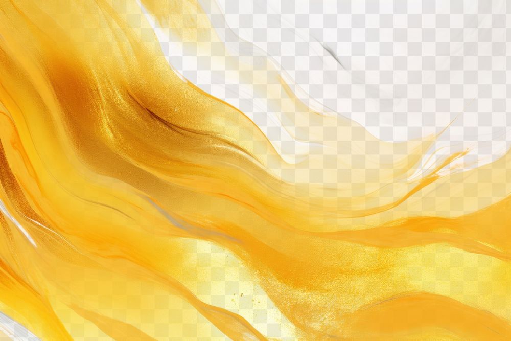 Vibrant abstract yellow png paint | Free PNG - rawpixel