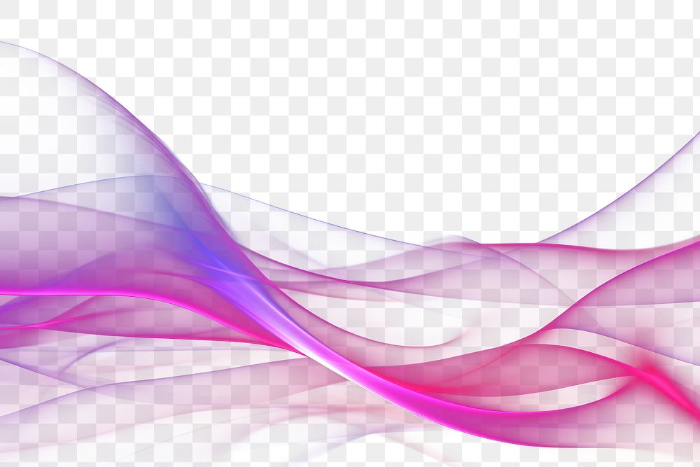Vibrant abstract wave png light | Free PNG - rawpixel