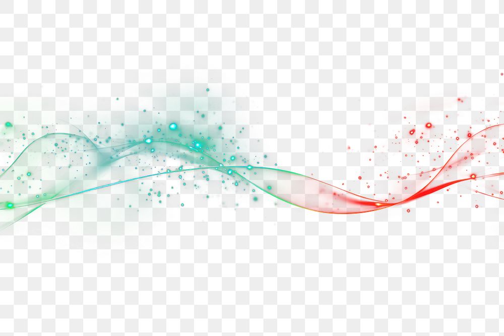 Vibrant abstract colorful wave png | Free PNG - rawpixel