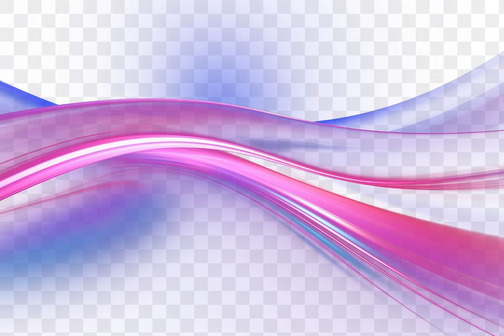 Vibrant abstract wave png light | Free PNG - rawpixel