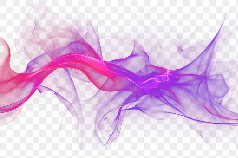 Vibrant colorful abstract smoke png | Free PNG - rawpixel