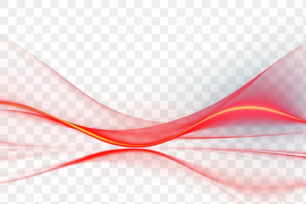 Dynamic red abstract wave png | Free PNG - rawpixel