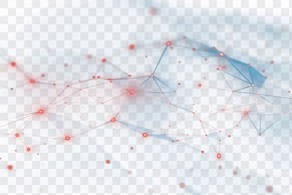 Abstract digital network png light | Free PNG - rawpixel