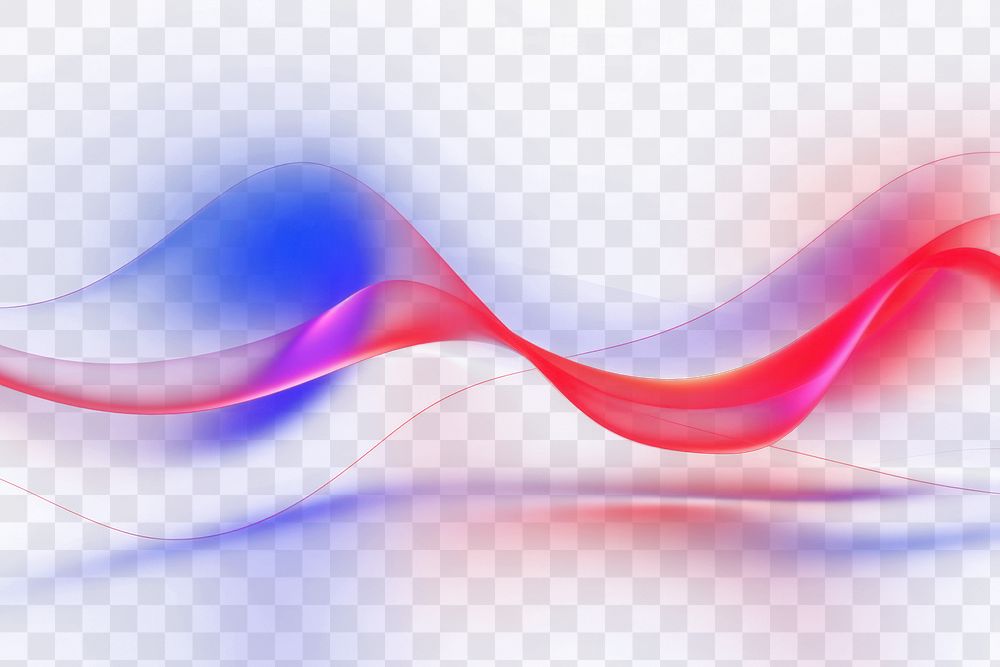 Vibrant abstract wave png light | Free PNG - rawpixel