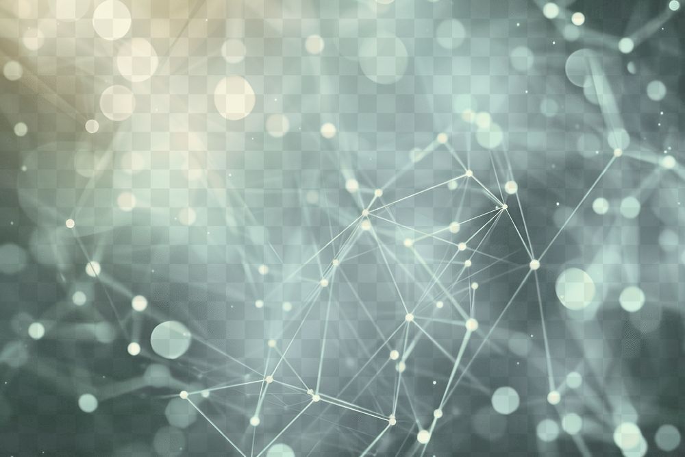 Abstract green digital network png | Free PNG - rawpixel