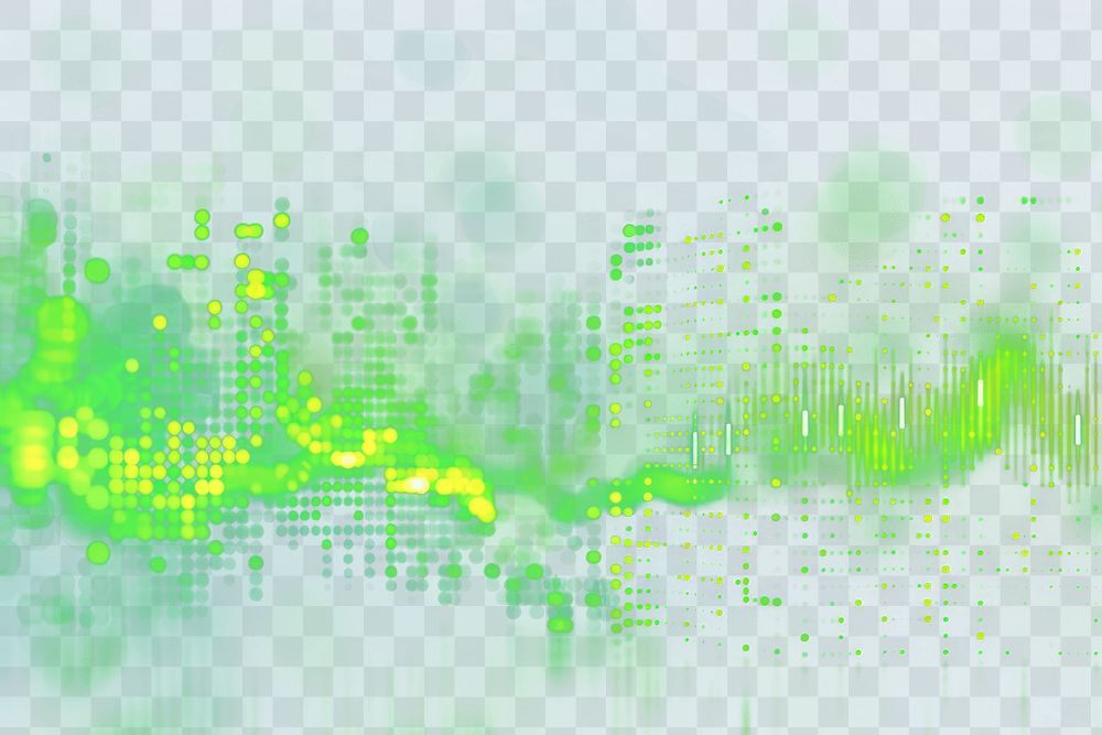 Abstract digital green matrix png | Free PNG - rawpixel