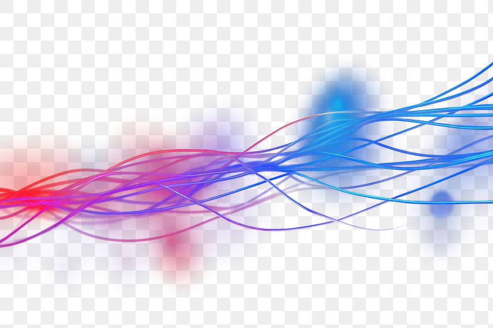 Vibrant abstract wave png light | Free PNG - rawpixel