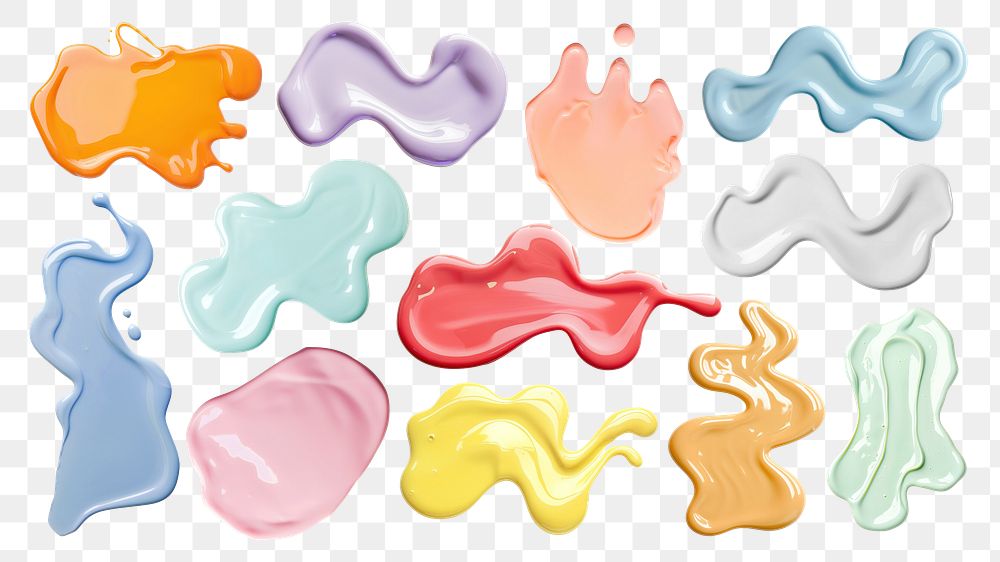 PNG pastel melted abstract shape | Premium PNG - rawpixel