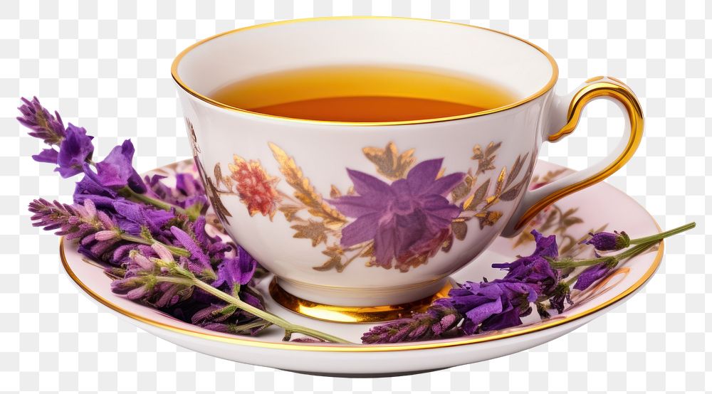 PNG Tea cup saucer flower | Premium PNG - rawpixel