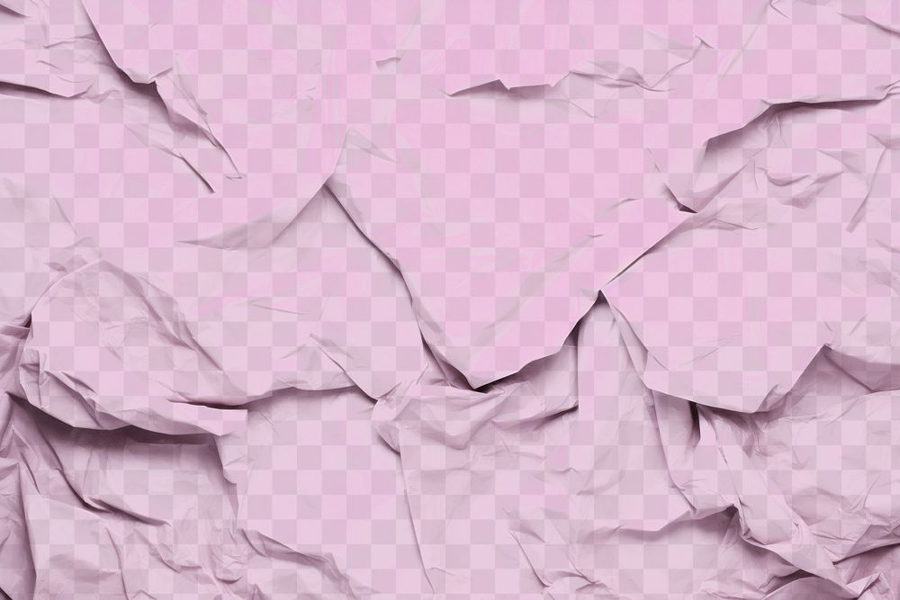 Crumpled vibrant pink texture png | Free PNG - rawpixel