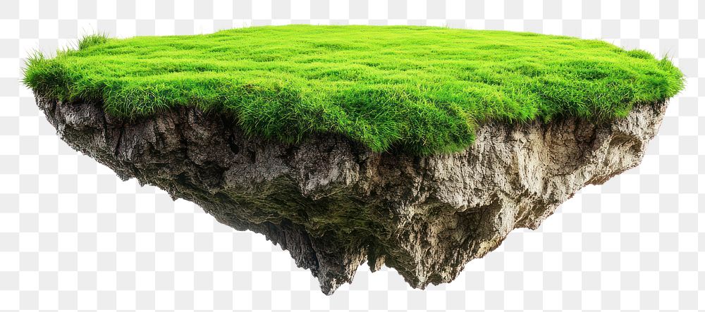 PNG Floating grassy island sky | Free PNG - rawpixel