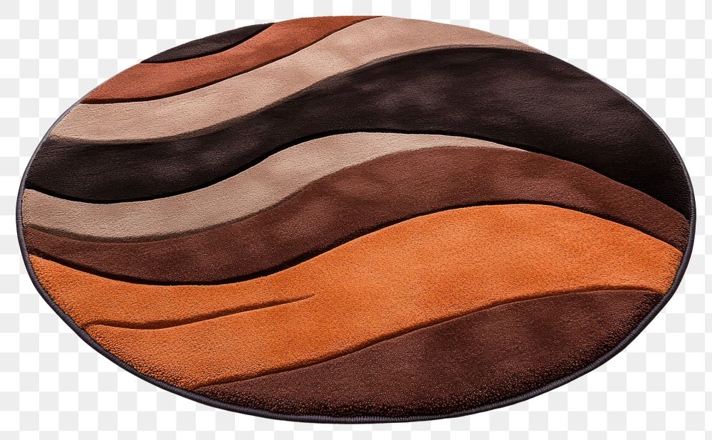 PNG Modern round rug waves | Free PNG - rawpixel