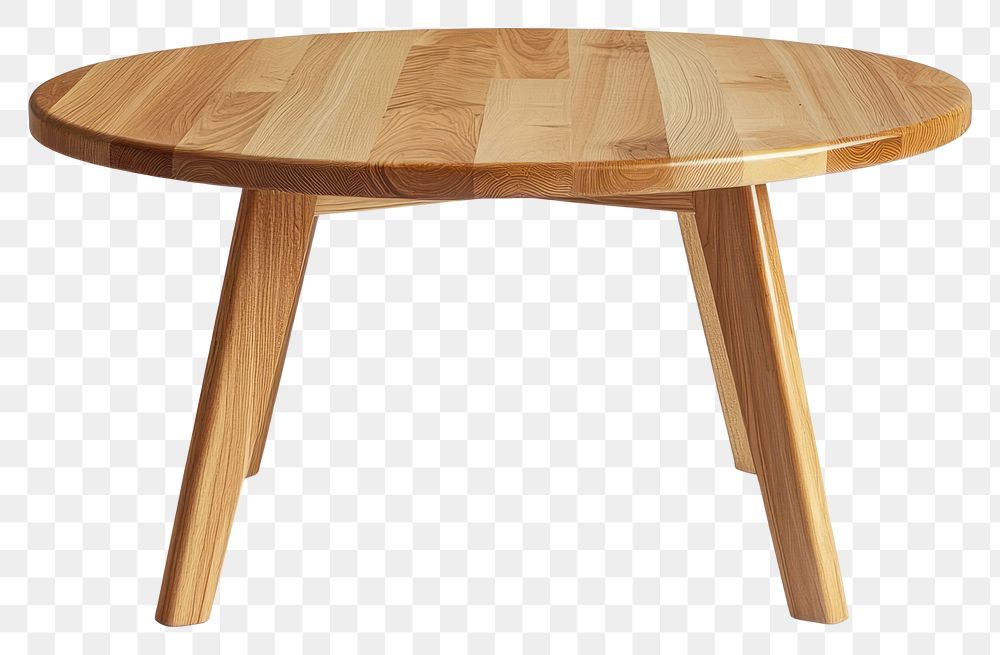 PNG Elegant round wooden coffee | Free PNG - rawpixel