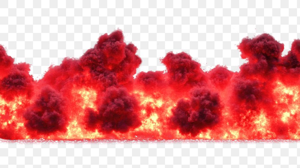PNG Intense fiery explosion smoke | Free PNG - rawpixel
