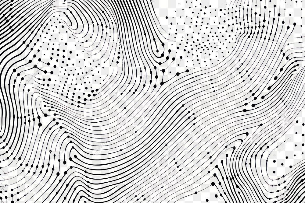 Abstract line pattern png overlay | Free PNG - rawpixel