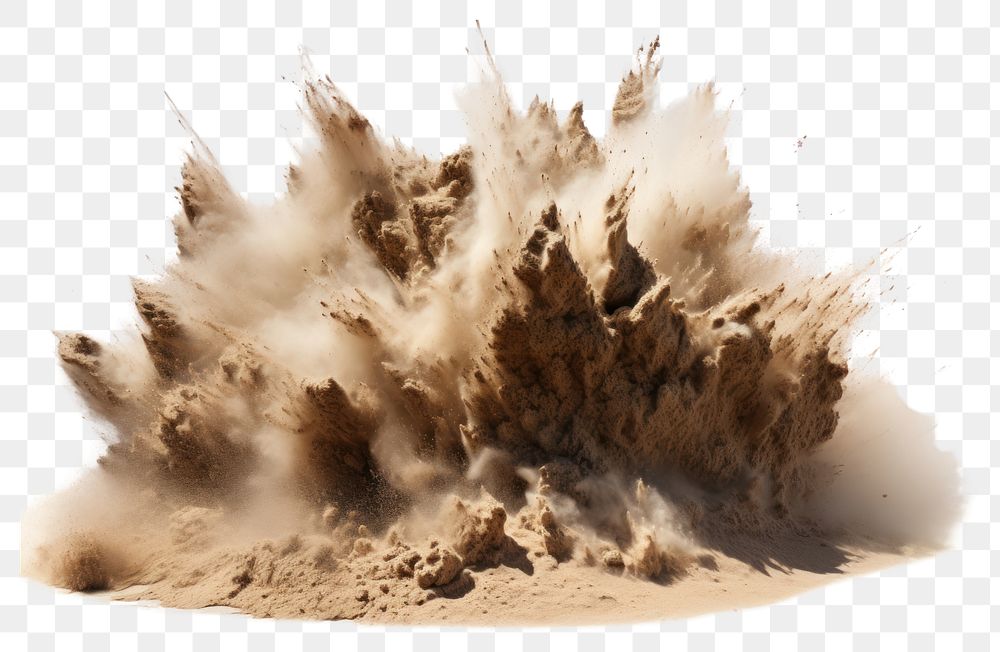 PNG Sand explosion outdoors | Premium PNG - rawpixel