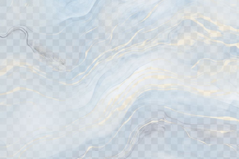 Elegant blue and gold waves | Free PNG - rawpixel