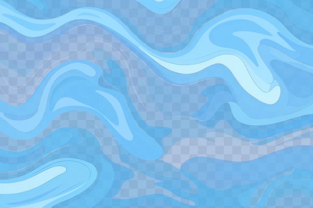 Abstract blue wave pattern png | Free PNG - rawpixel