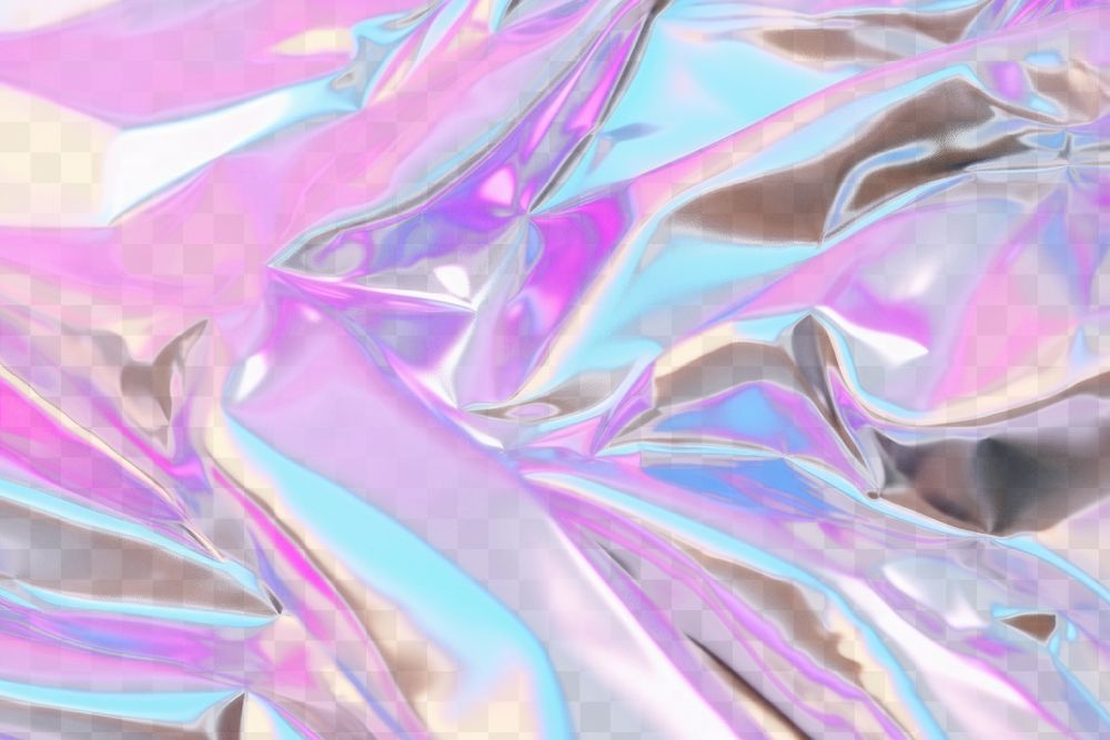 Holographic iridescent abstract png texture | Free PNG - rawpixel