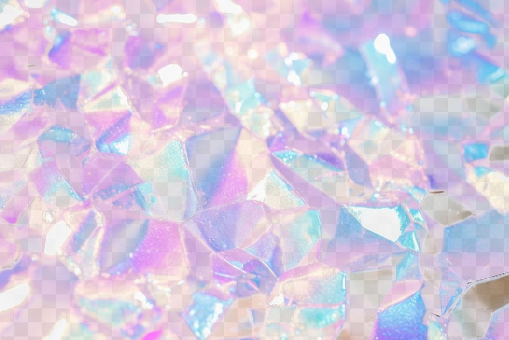Colorful iridescent crystal png overlay | Free PNG - rawpixel