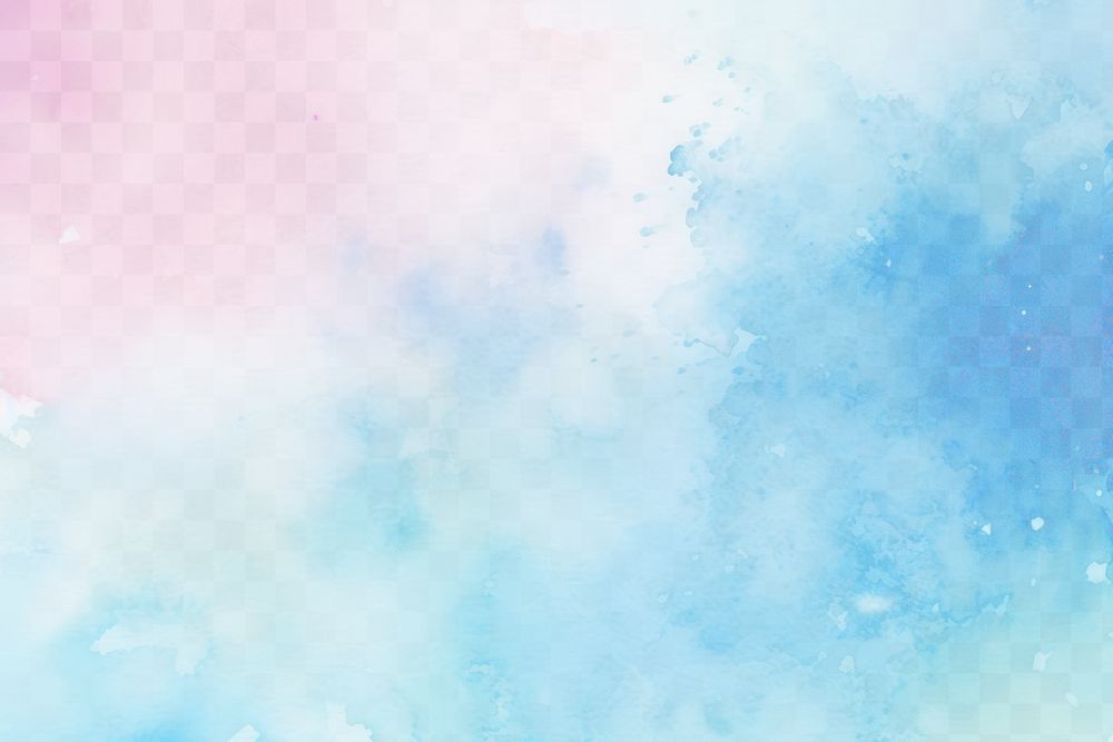 Colorful watercolor gradient png paint | Free PNG - rawpixel