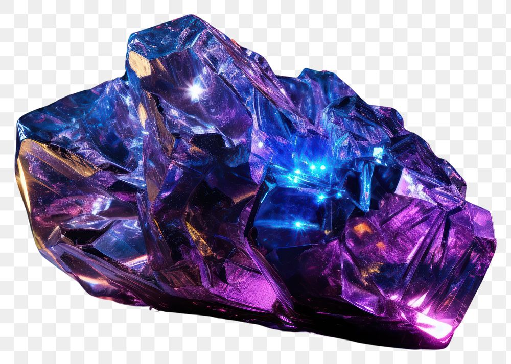 PNG Neon meteorite gemstone crystal | Free PNG - rawpixel