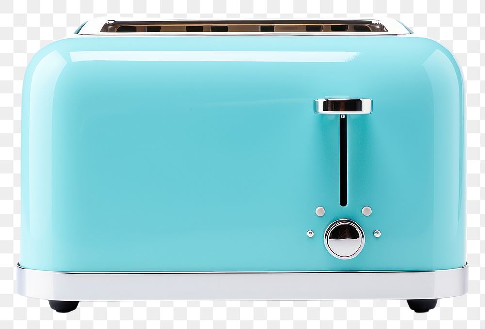 PNG Stylish blue retro toaster | Free PNG - rawpixel