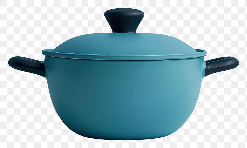 PNG Modern blue cooking pot | Free PNG - rawpixel