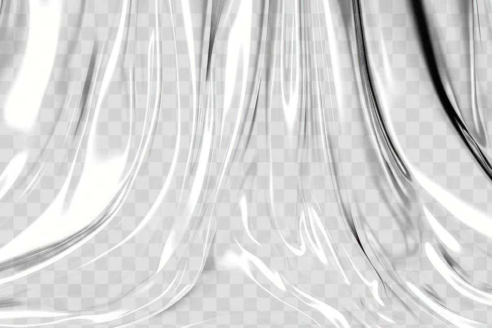 Shiny metallic fluid abstract fabric | Free PNG - rawpixel