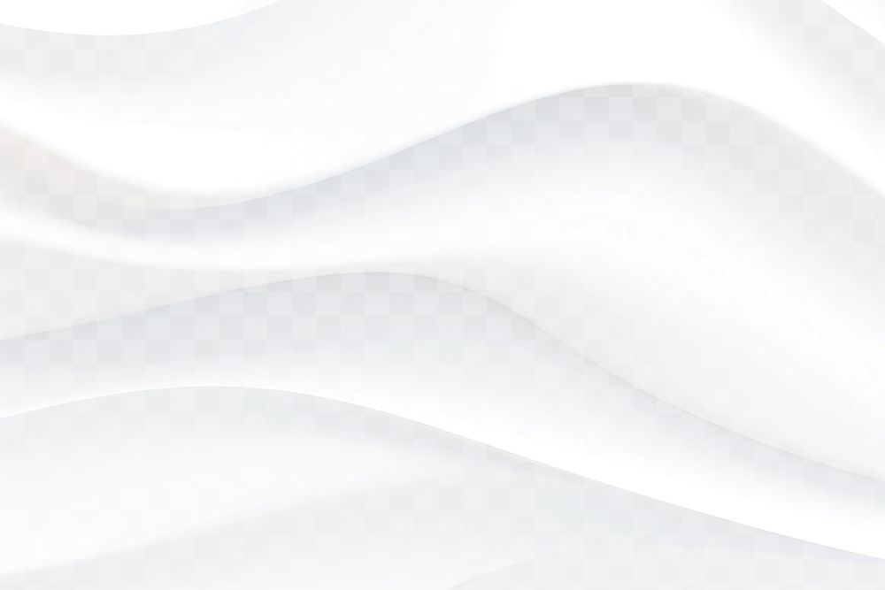 Elegant flowing white abstract png | Free PNG - rawpixel